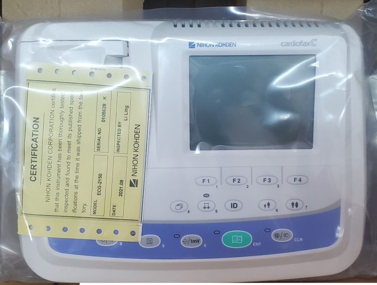 Máy đo điện tim nihon kohden 3 cần, 6 cần, 12 cần Nhật Bản, chính hãng